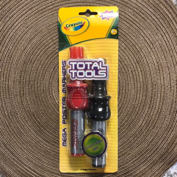 Crayola | Other | Crayola Total Tools Mega Poster Markers | Poshmark